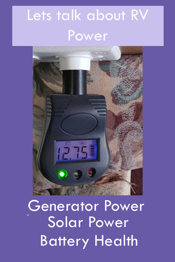 Lets talk about power! – Donna's Gang RV Adventures
